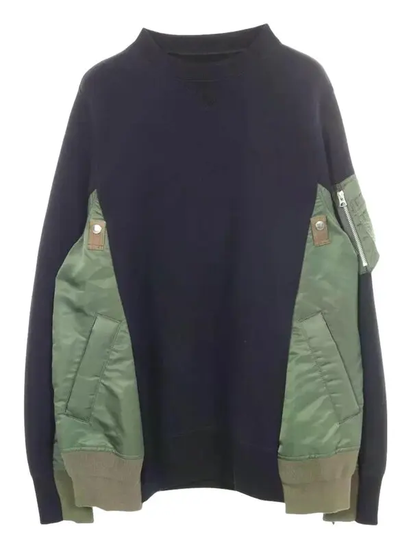 Sacai 2010s Docking Sweater - Blue