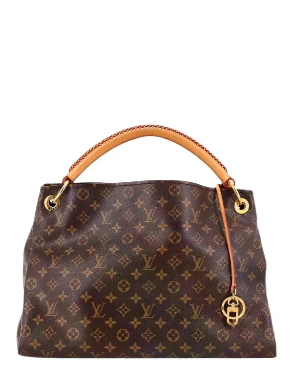 LOUIS VUITTON Artsy Handbag Monogram Canvas Mm Hobo Bag - Brown