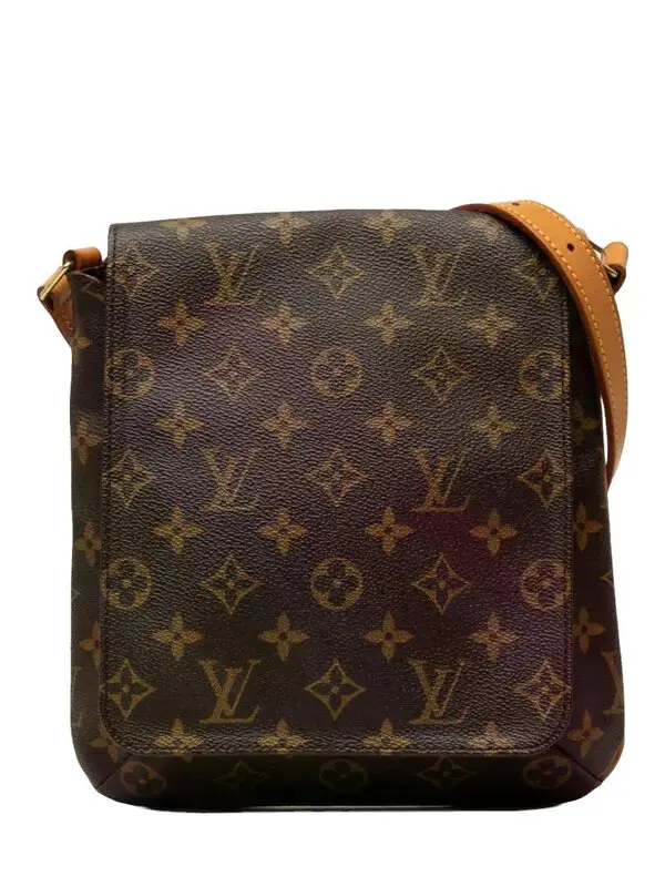 LOUIS VUITTON 1999 Monogram Musette Salsa Pm Short Strap Shoulder Bag - Brown