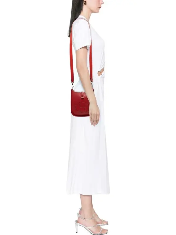 Hermès 2020 Clemence Evelyne I Tpm Crossbody Bag - Red