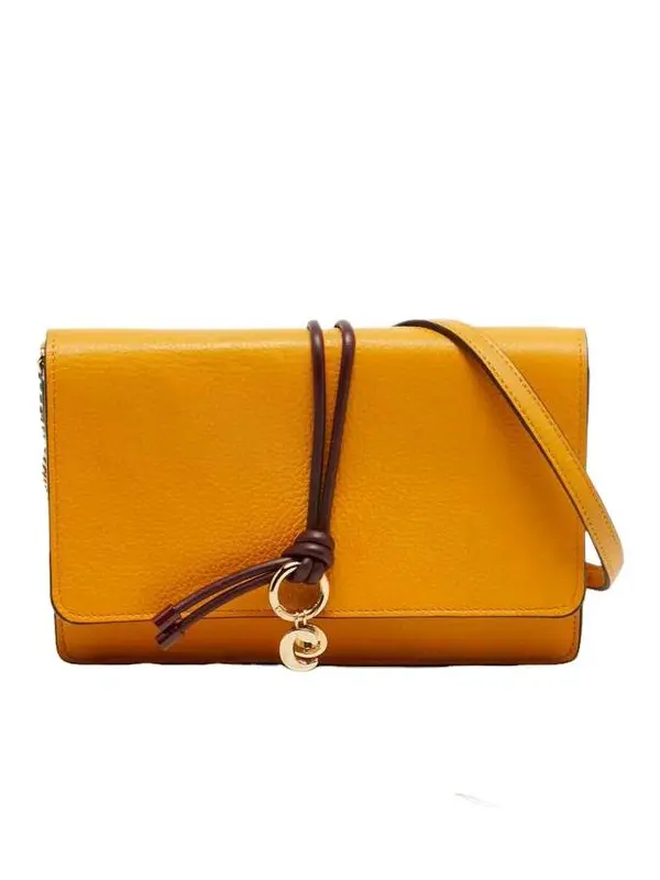 Chloé Alphabet Shoulder Bag - Orange