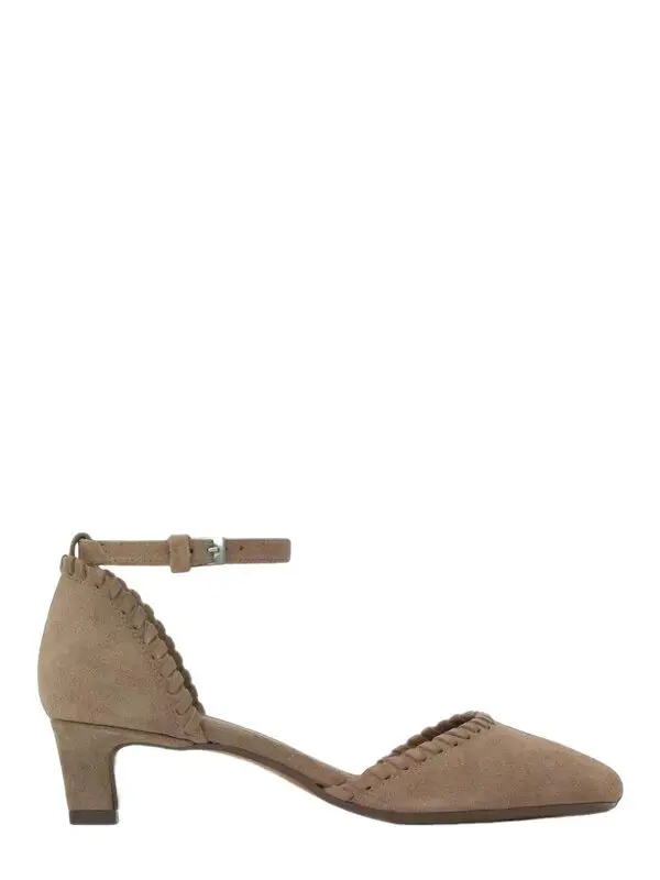 CastaÑer Adela Whipstitch-trim Pumps - Neutrals