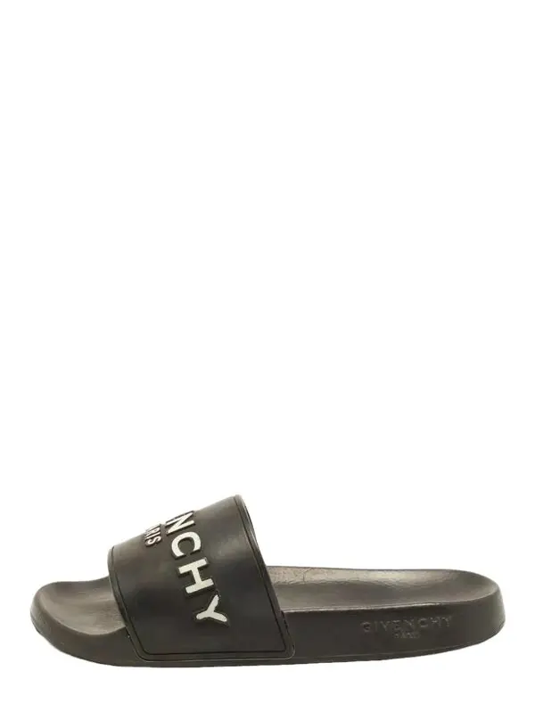 Givenchy Logo-print Slides - Black