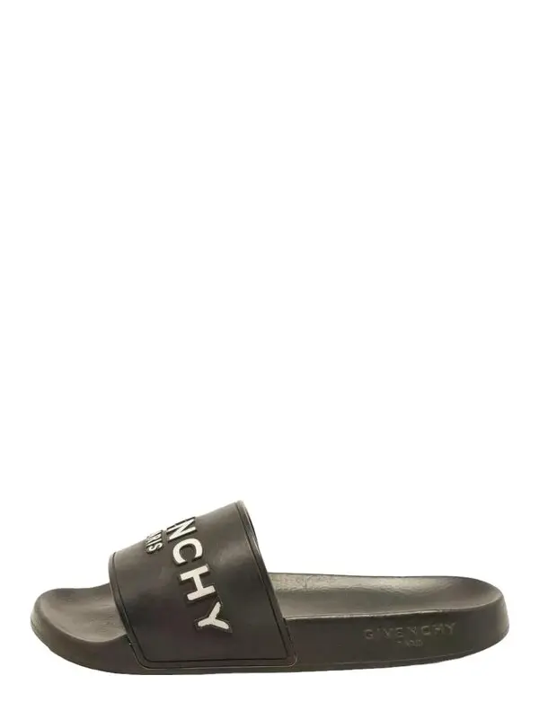 Givenchy Logo-print Slides - Black