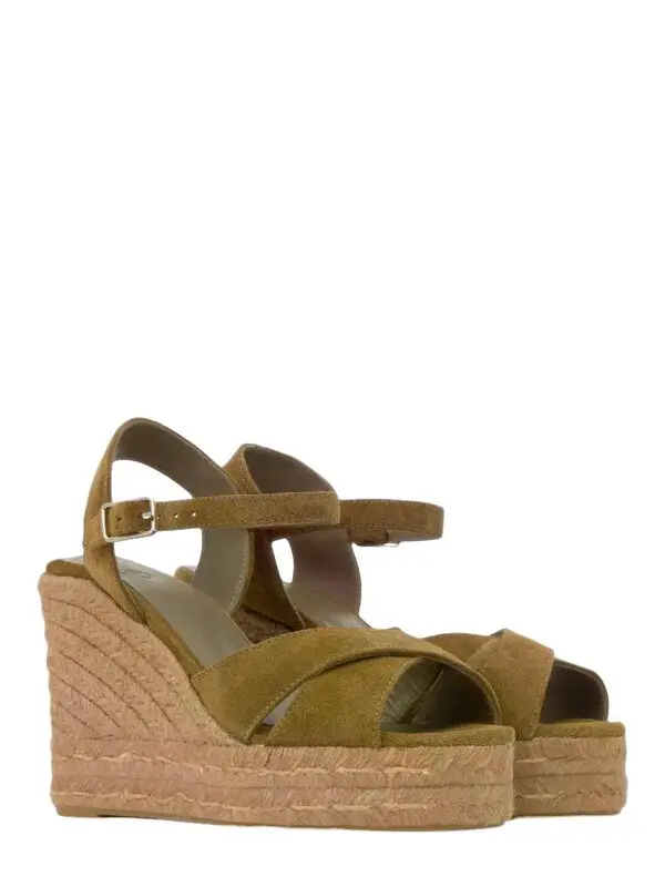 CastaÑer Blaudell Wedge Sandals - Neutrals