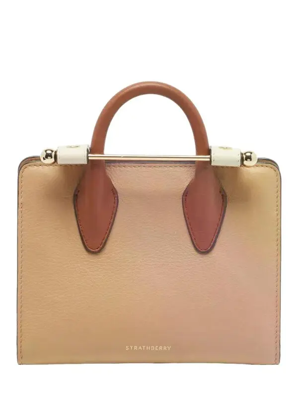 Strathberry Leather Mini Bag - Neutrals