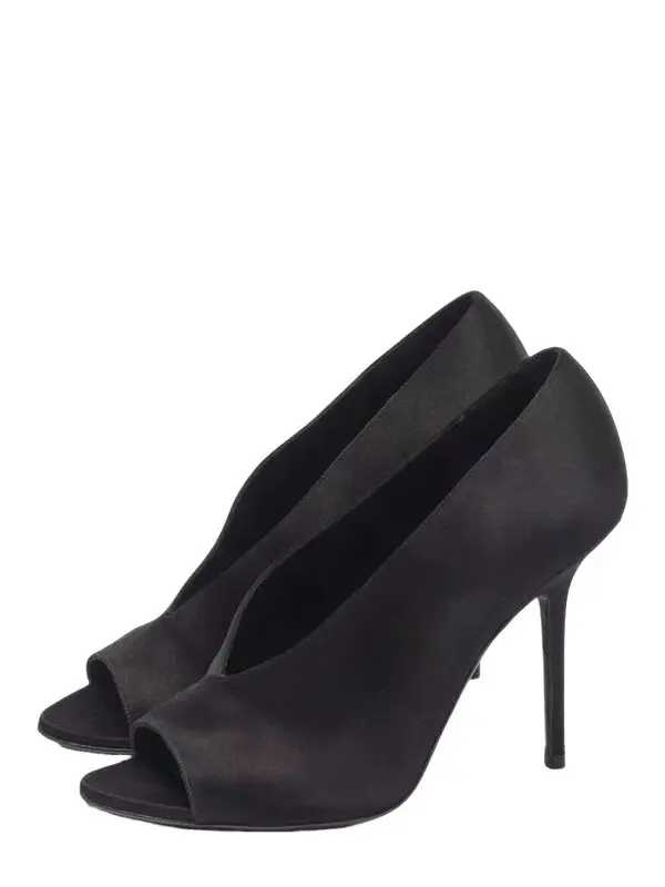 Burberry Prorsum Peep-toe Pumps - Black