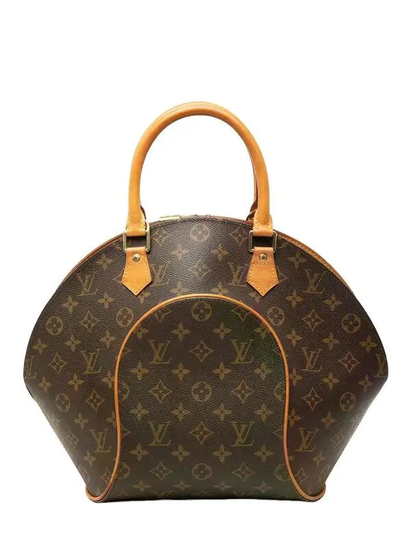LOUIS VUITTON 2001 Monogram Ellipse Mm Handbag - Brown