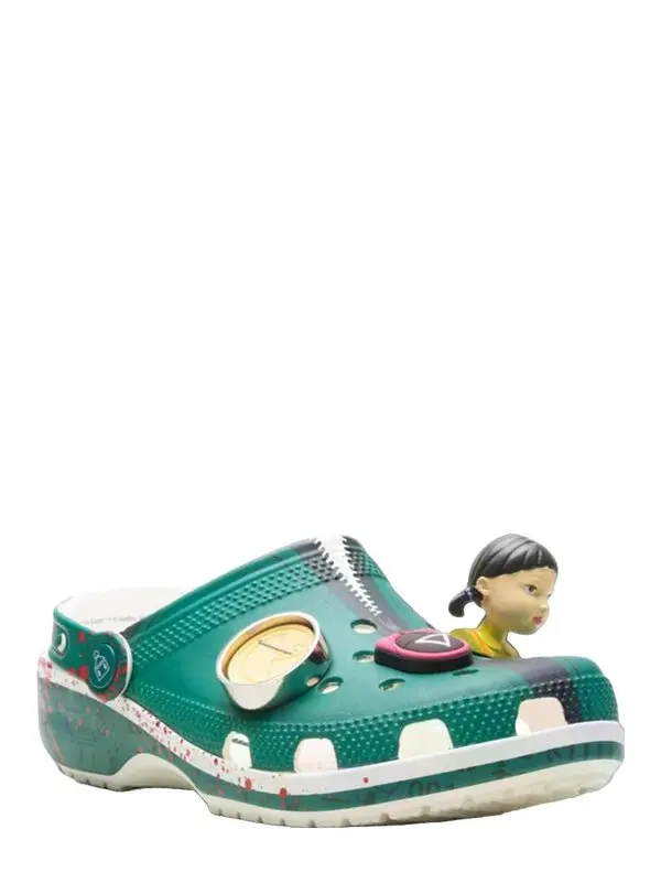 CROCS Squid Game Classic Clog Sandals - Green