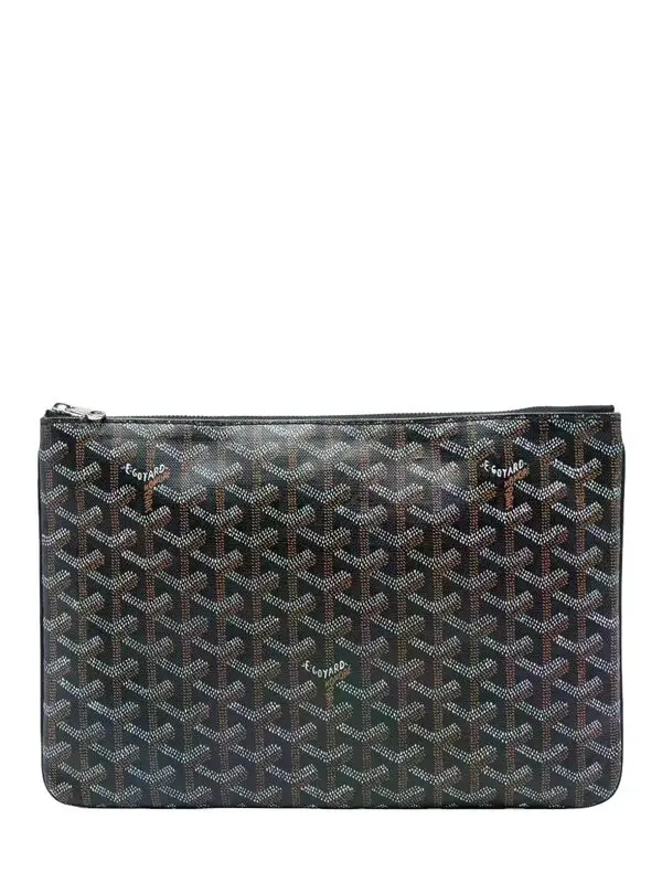 Goyard 2017 Goyardine Senat Mm Clutch Bag - Black