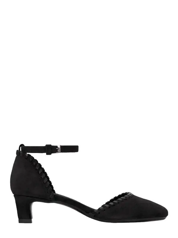 CastaÑer Adela Braided-trim Pumps - Black