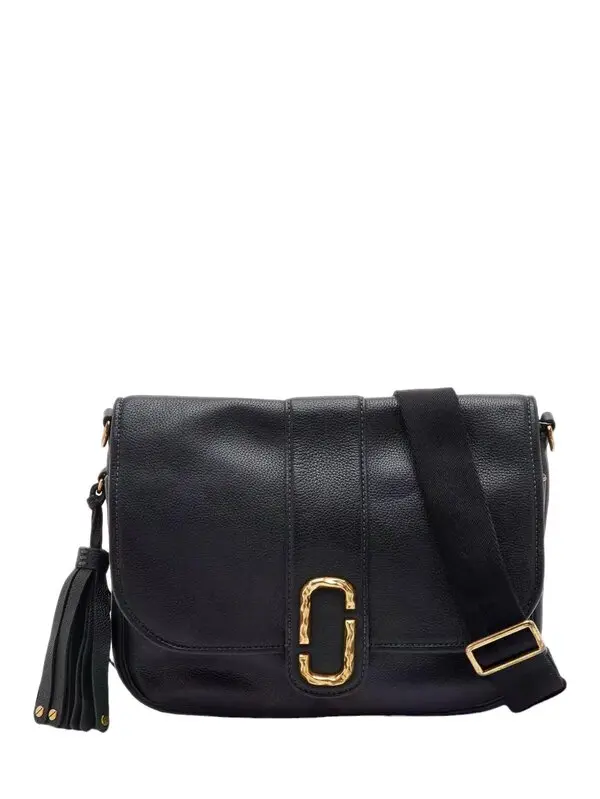 Marc Jacobs J Marc Flap Shoulder Bag - Black