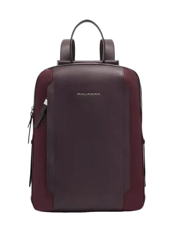 PIQUADRO Lyra Logo-plaque Backpack - Red