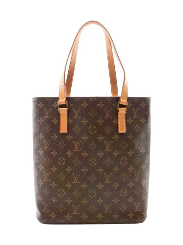 LOUIS VUITTON 2002 Monogram Vivian Gm Tote Bag - Brown