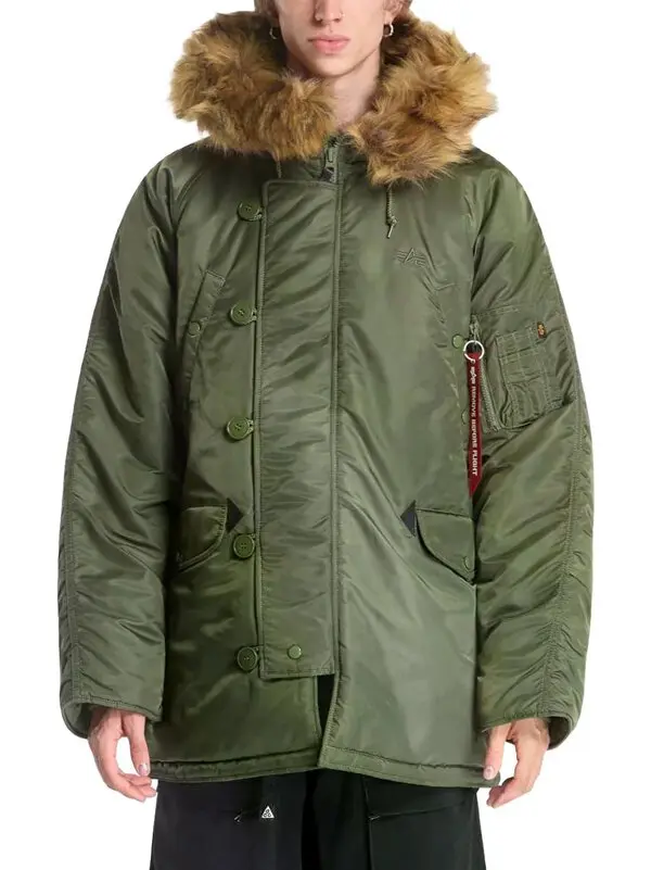 Alpha Industries N-3b Heritage Military Jacket - Green