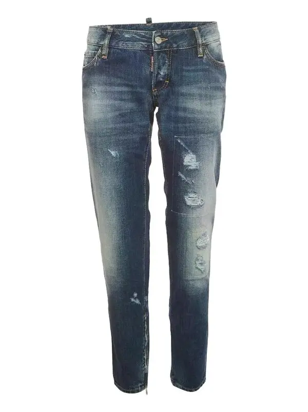 Dsquared2 Distressed-finish Jeans - Blue