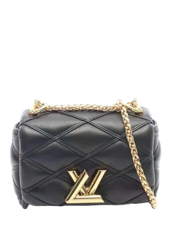 LOUIS VUITTON 2010s Pico Go-14 Malletage Shoulder Bag - Black