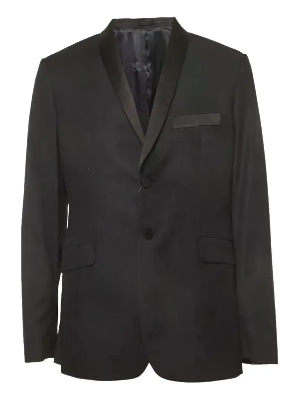 Alexander McQueen Shawl-collar Tailored Blazer - Black