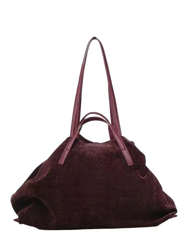 V°73 Fringe-charm Logo-plaque Shoulder Bag - Red