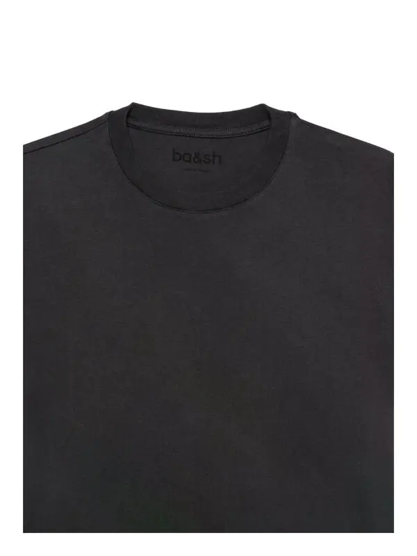 Ba&sh Rosie Rolled-cuff T-shirt - Black