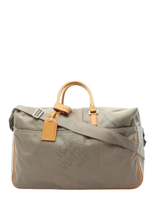 LOUIS VUITTON 2003 Damier Geant Souverain Travel Bag - Grey