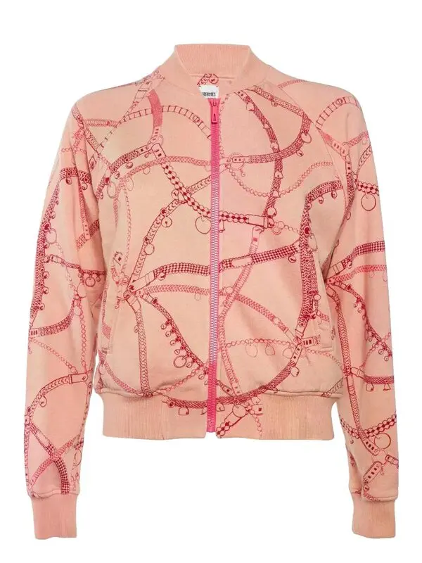 Hermès Trésor De Médor Zip-up Jacket - Pink