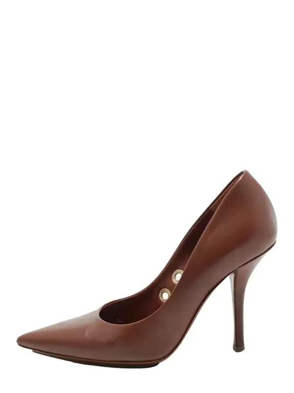 Burberry Aubri Pointed-toe Pumps - Brown