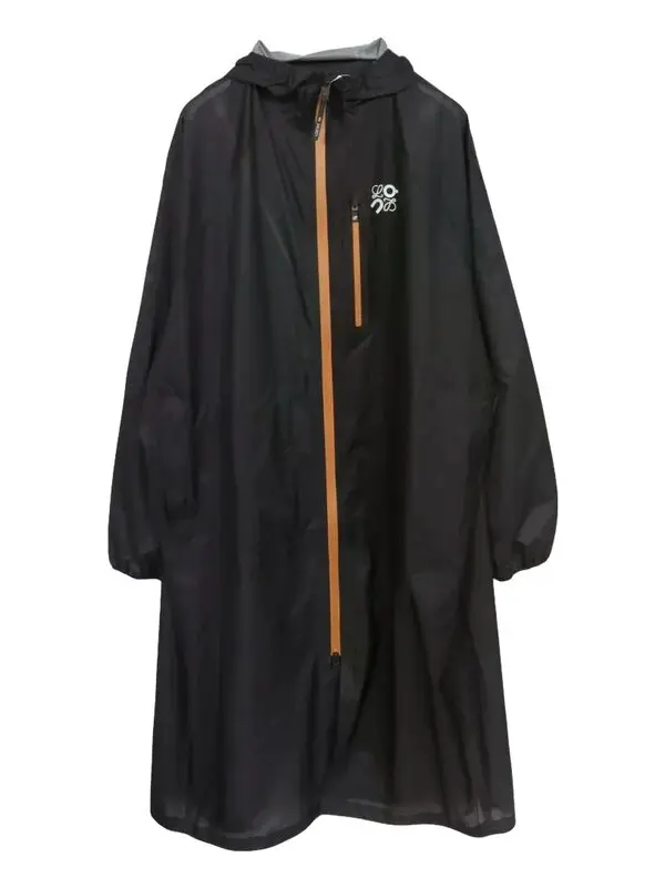 Loewe X On 2020s Ultra Parka Hooded Coat - Black