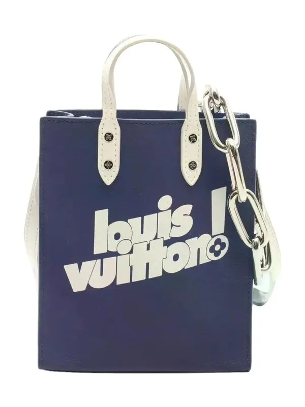 LOUIS VUITTON 2021s Xs Everyday Leather Tote Bag - Blue