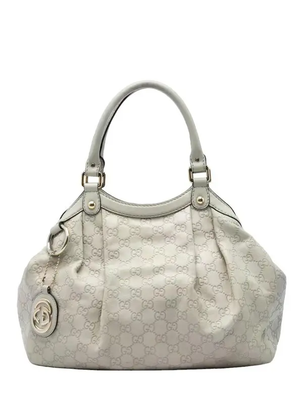 Gucci 2016-2026 Medium Guccissima Sukey Tote Bag - Neutrals