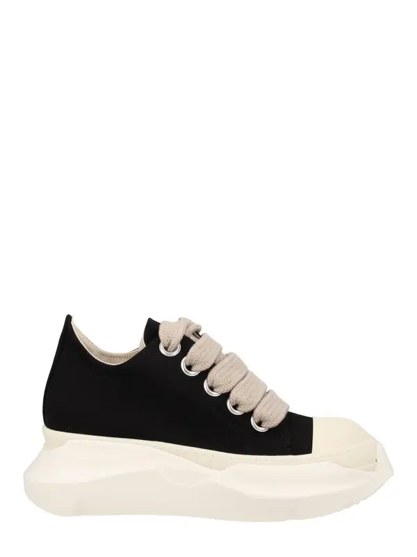Rick Owens Sneaker "jumbolace Abstract Low - Black