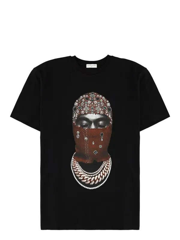 IH NOM UH NIT T-shirt Con Stampa "mask Jewelry - Black