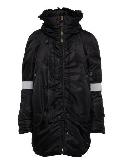 MAISON MARGIELA Long-sleeved Cotton Jacket - Black