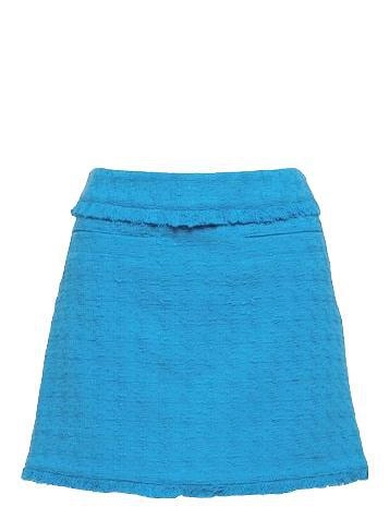 Proenza Schouler White Label Tweed Miniskirt - Blue
