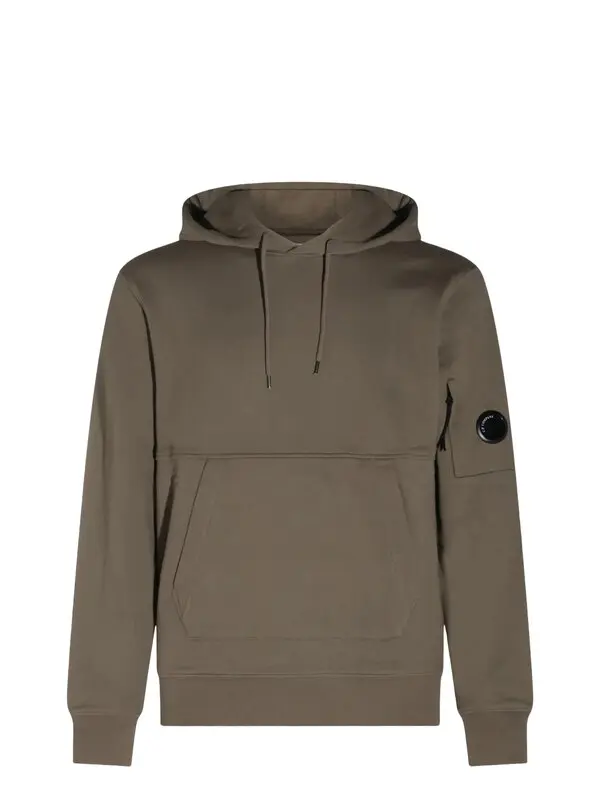 C.P. COMPANY C. P. Company Quilted Padded Sweatshirt - Grey