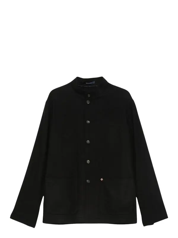 Tagliatore Virgin Wool & Cashmere Jacket - Navy