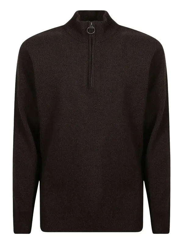 Barbour 100% Wool Crewneck Sweater - Brown