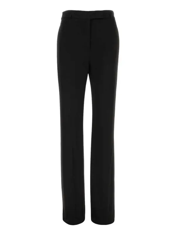 TOM FORD Crepe Jersey Straight-leg Pants - Black