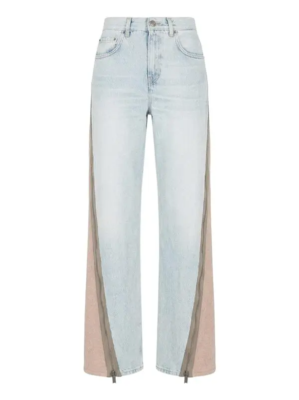 HAIKURE Bonnie Zip-detail Hybrid Jeans - No