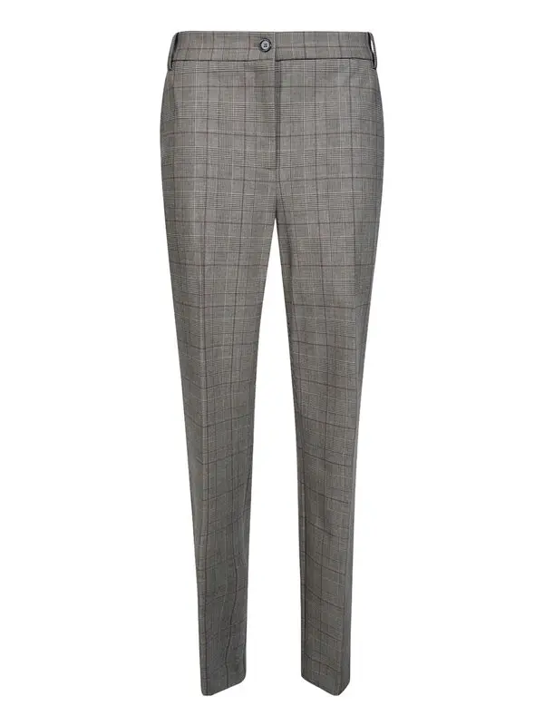 Pinko Prince Of Wales Trousers - Grey