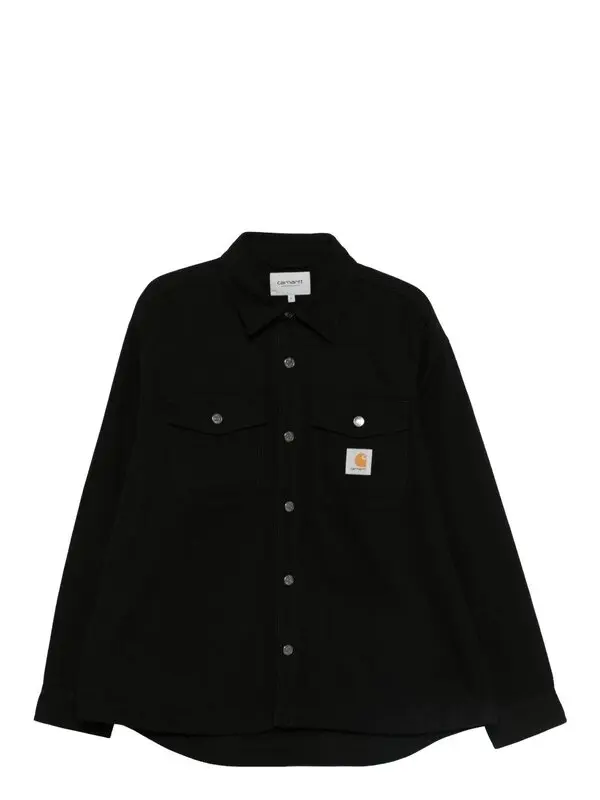 Carhartt Work In Progress Cotton Shirt Jacket - Black