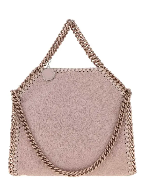 Stella McCartney Falabella Eco Alter Mat Mini Handbag With Chain - White