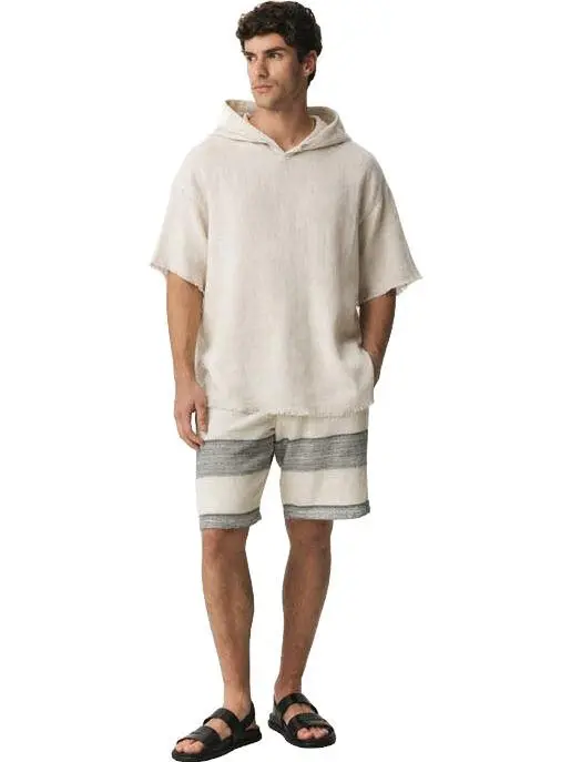 BULDAN'S Arvin Hooded Top - Beige