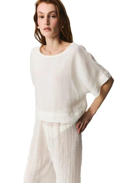 BULDAN'S Ross Top - Ivory