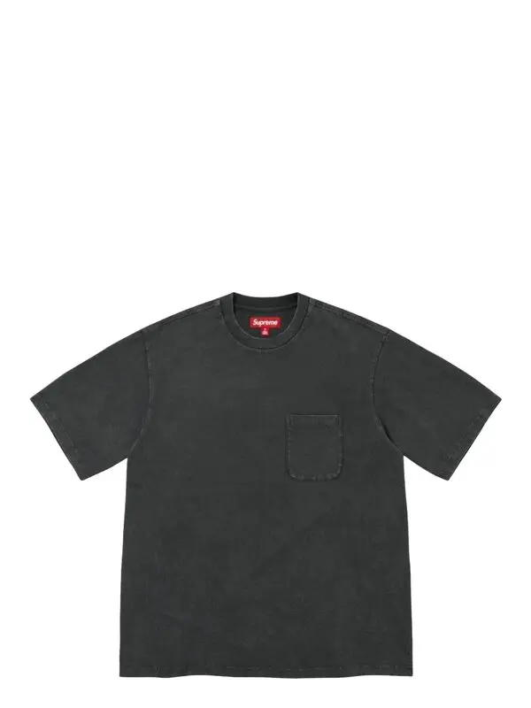 Supreme Fw26 Cracked Pocket S/s T-shirt - Black