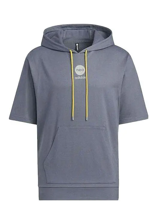 Adidas Neo Bb Ss Hoodie - Grey