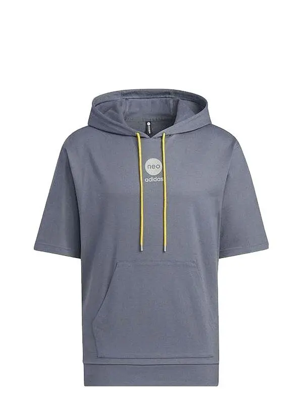 Adidas Neo Bb Ss Hoodie - Grey