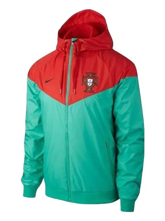 Nike Portugal Windrunner Jacket 'red Green - Red/green
