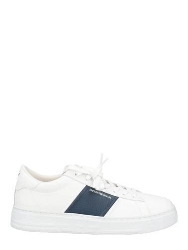 Emporio Armani Sneakers Size Leather - White