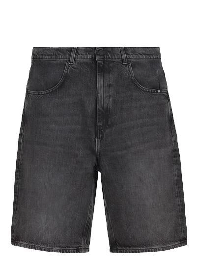 AMISH SUPPLIES Denim Shorts Size Cotton - Black